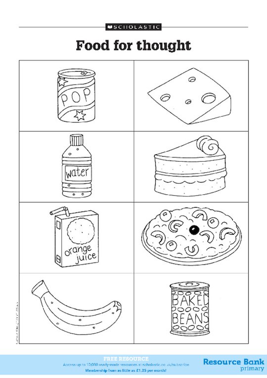 Food for thought - Scholastic Shop