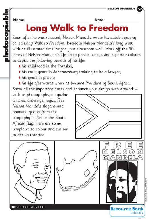 Nelson Mandela – biography - Scholastic Shop