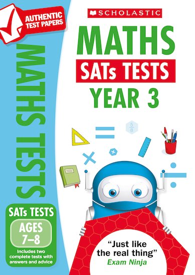 National Curriculum SATs Tests Maths Test Year 3 Scholastic Shop