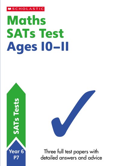 National Curriculum SATs Tests Maths Test Year 6 Scholastic Shop