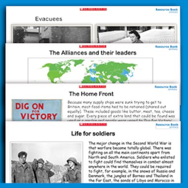 World War II activities and slideshow – teaching resource - Scholastic