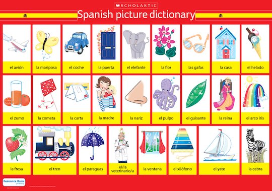 Spanish picture dictionary - Scholastic Shop
