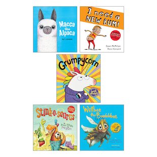 Scholastic Bestsellers Picture Book Pack x 5 - Scholastic Kids' Club