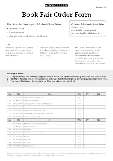 Free Resources – Everything you need for your Book Fair - Scholastic ...