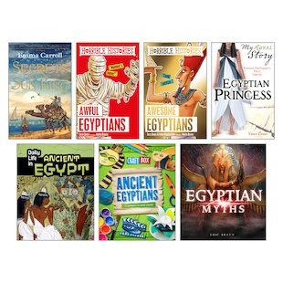 Ancient Egypt Topic Pack x 7 - Scholastic Shop