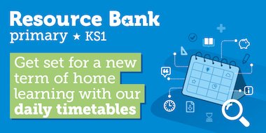 Key Stage 1 daily timetables – Week 1 – Primary KS1 teaching resource ...