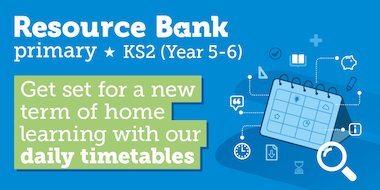 Upper Key Stage 2 daily timetables – Week 1 – Primary KS2 teaching ...