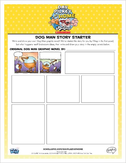 Dog Man Story Starter: Lil’ Petey and 80-HD - Scholastic Shop
