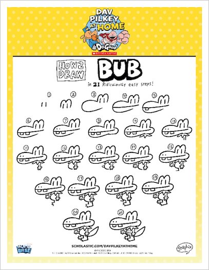 How 2 Draw: Bub - Scholastic Shop