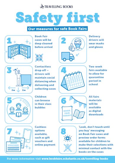 Safety First Infographic - Scholastic Shop
