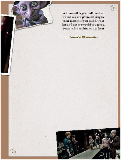 17. Harry Potter House Elf. - Scholastic Shop