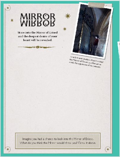 19. Harry Potter Mirror Mirror - Scholastic Shop