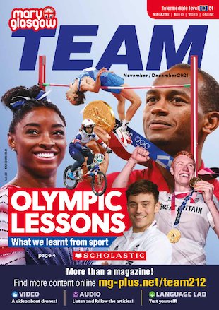 Sports Magazine Cover Team
