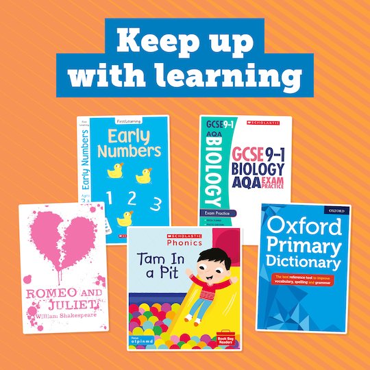 Keep up with learning - Scholastic Shop
