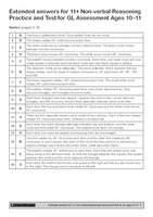 Pass Your 11+ GL Assessment Non-Verbal Reasoning Extended Answers ...
