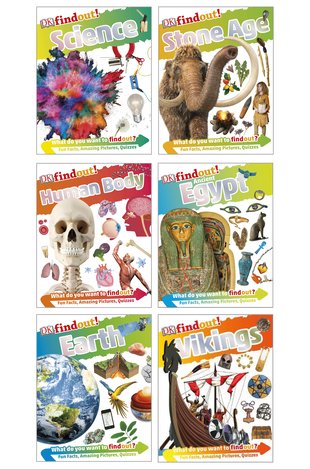 DK Find Out! Pack x 6 - Scholastic Kids' Club