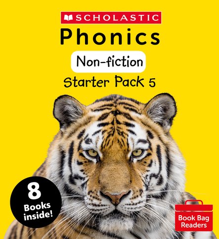 Phonics Book Bag Readers Non-fiction: Starter Pack 5 Matched to Little ...
