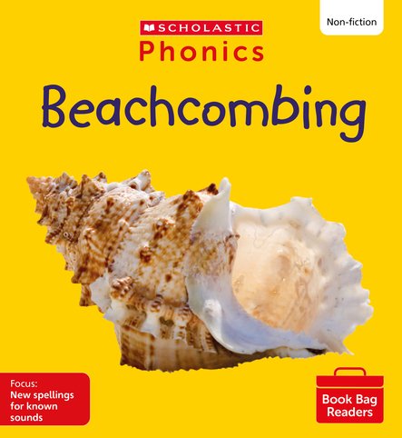 Phonics Book Bag Readers Non-fiction: Beachcombing (Set 13) Matched to ...