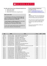 Free Resources – Everything you need for your Book Fair - Scholastic ...