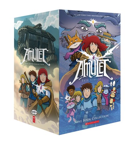Amulet Box set 1-9 Graphix - Scholastic Shop