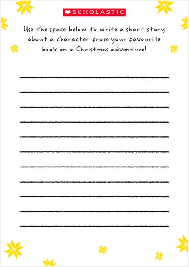 Christmas Short Story Worksheet - Scholastic Shop