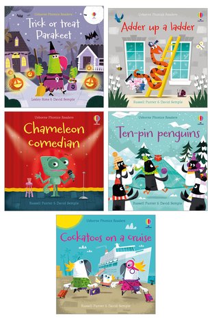 Usborne Phonics Readers Pack A x 5 - Scholastic Kids' Club