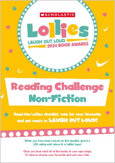 Lollies Reading Challenge 2024 – Non-Fiction - Scholastic Shop